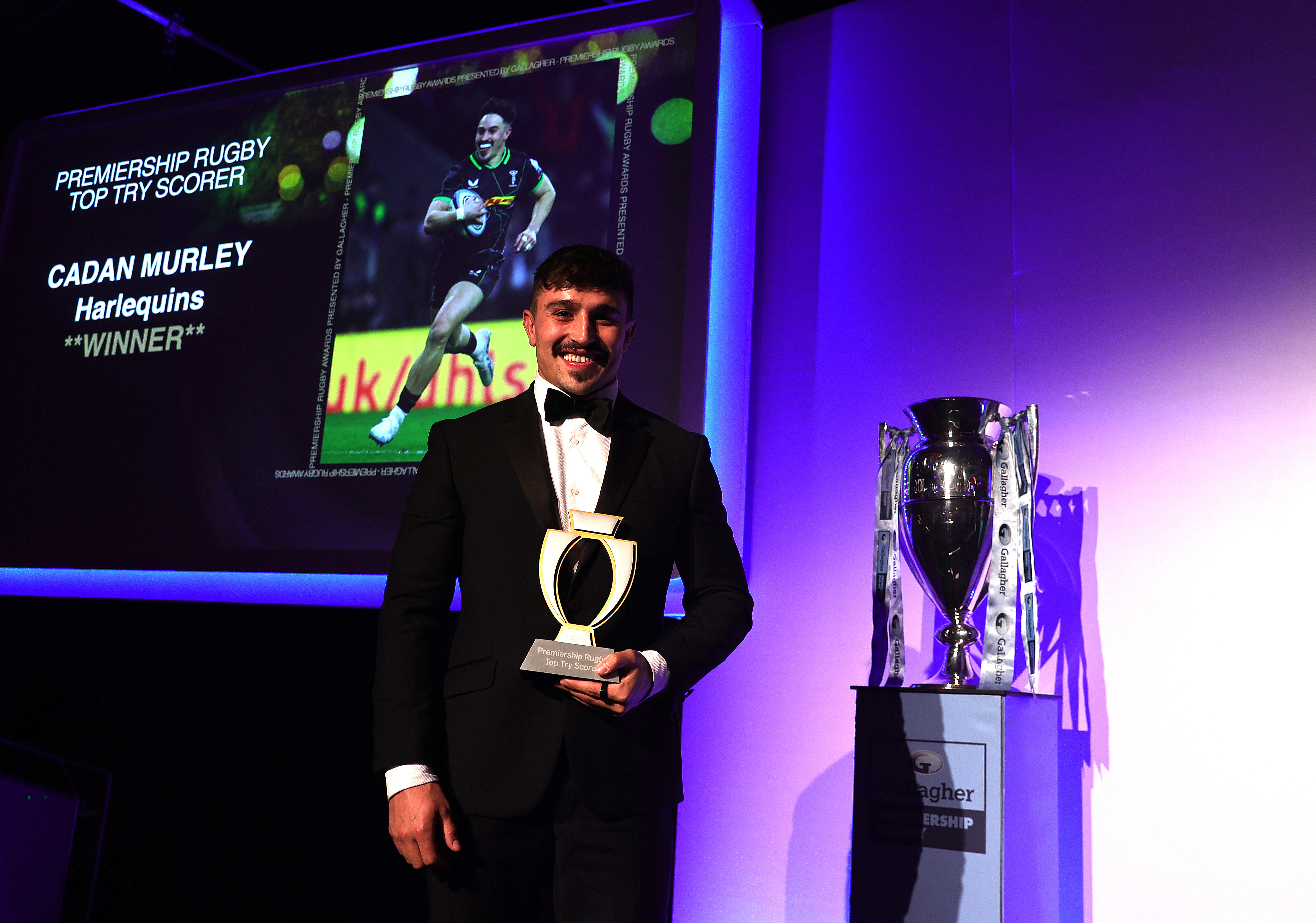 Cadan Murley Earns Premiership Top Try Scorer Award | Harlequins FC
