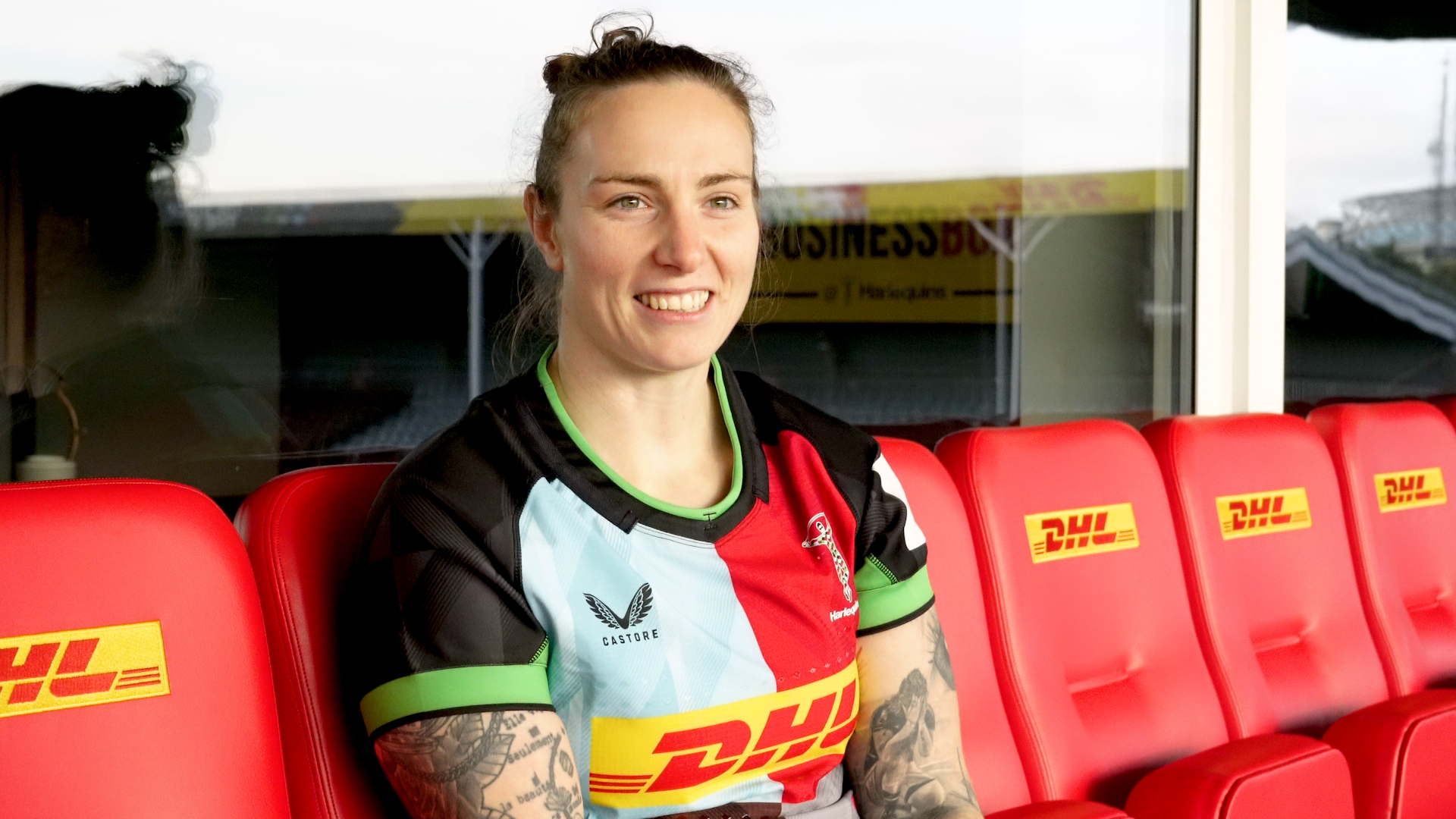 Jade Konkel's first interview at Club Captain | Harlequins FC