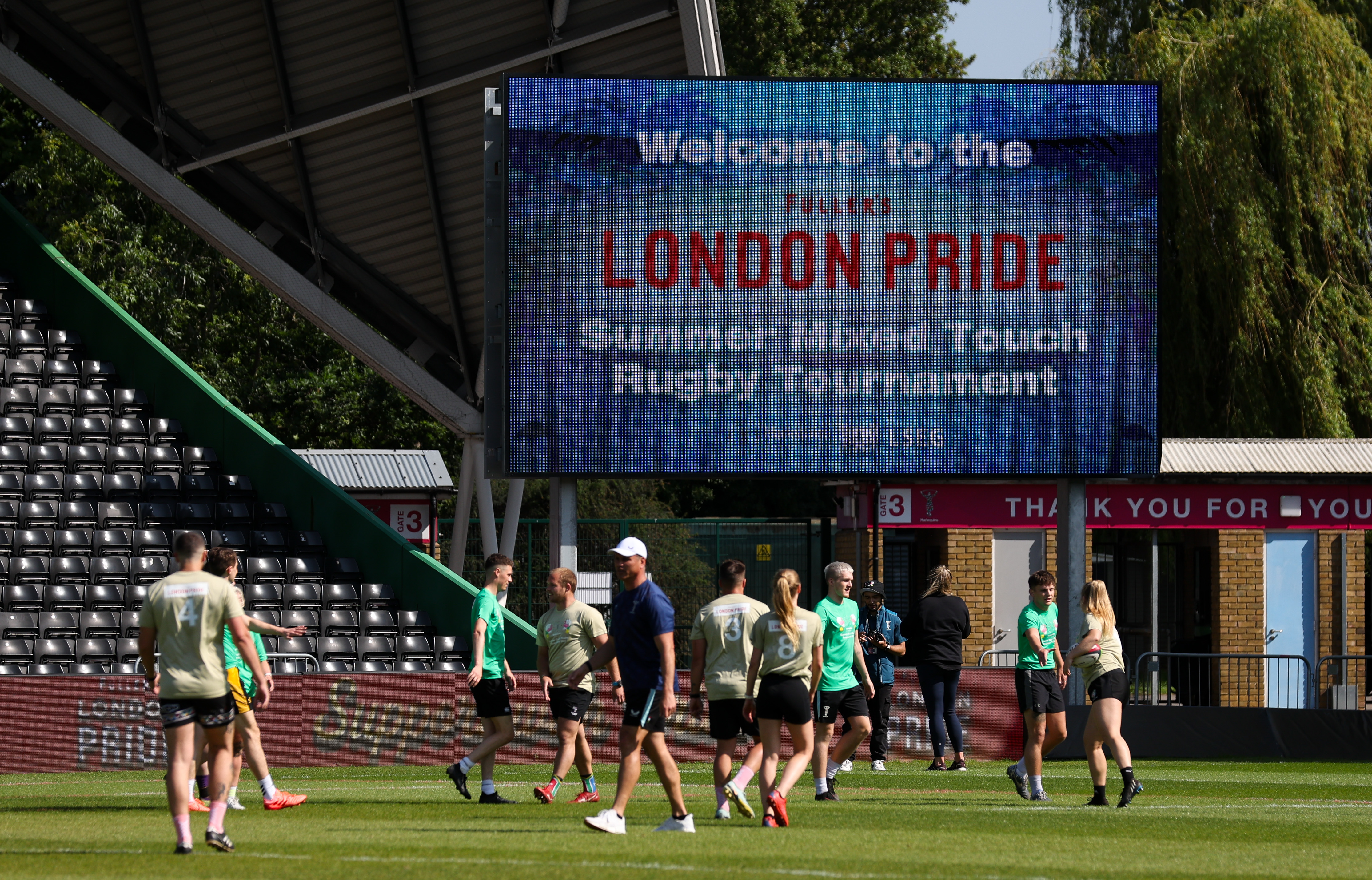 The London Pride Summer Mixed Touch Rugby Tournament | Harlequins FC