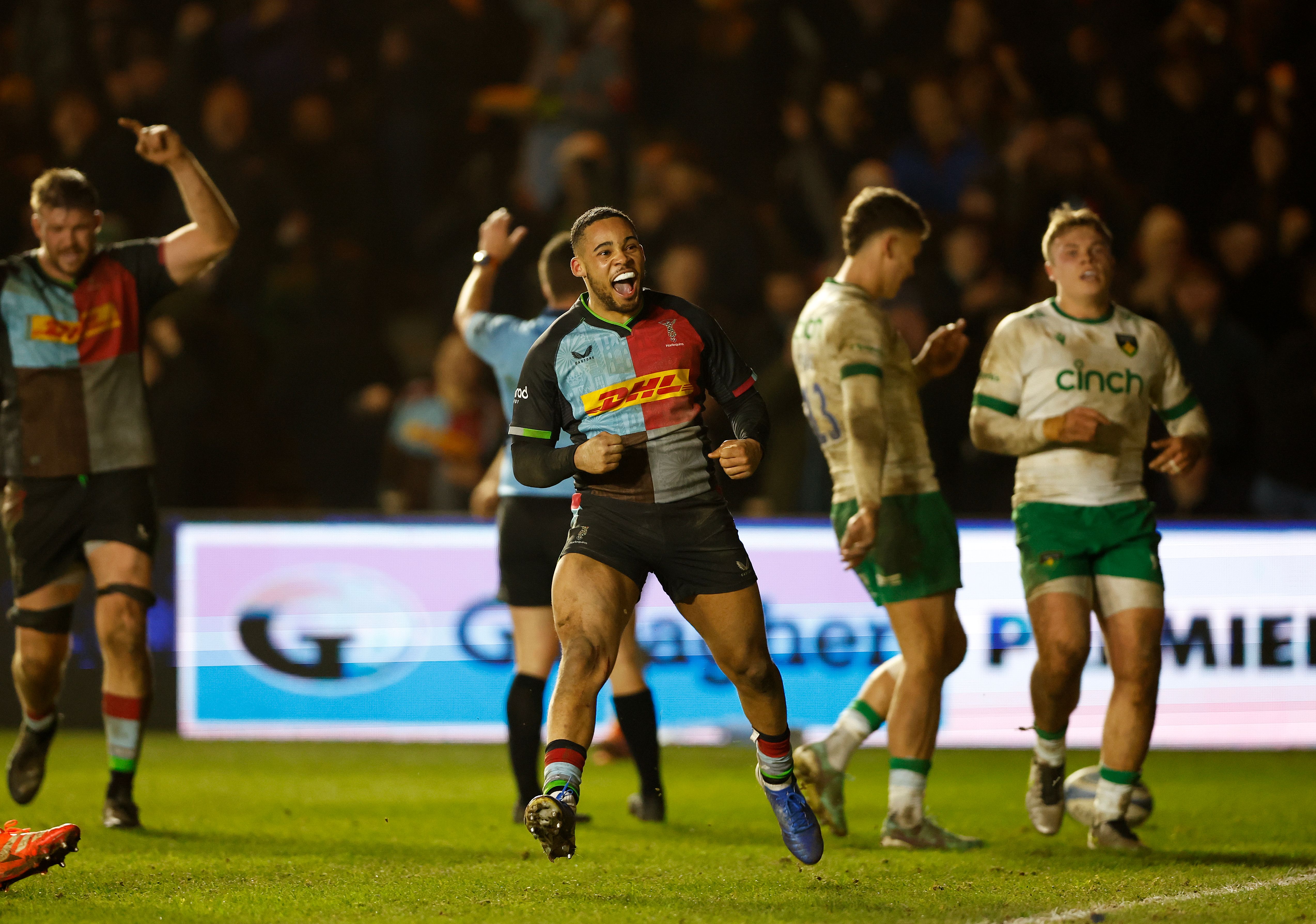 Report: Quins sink Saints with bonus-point display | Harlequins FC