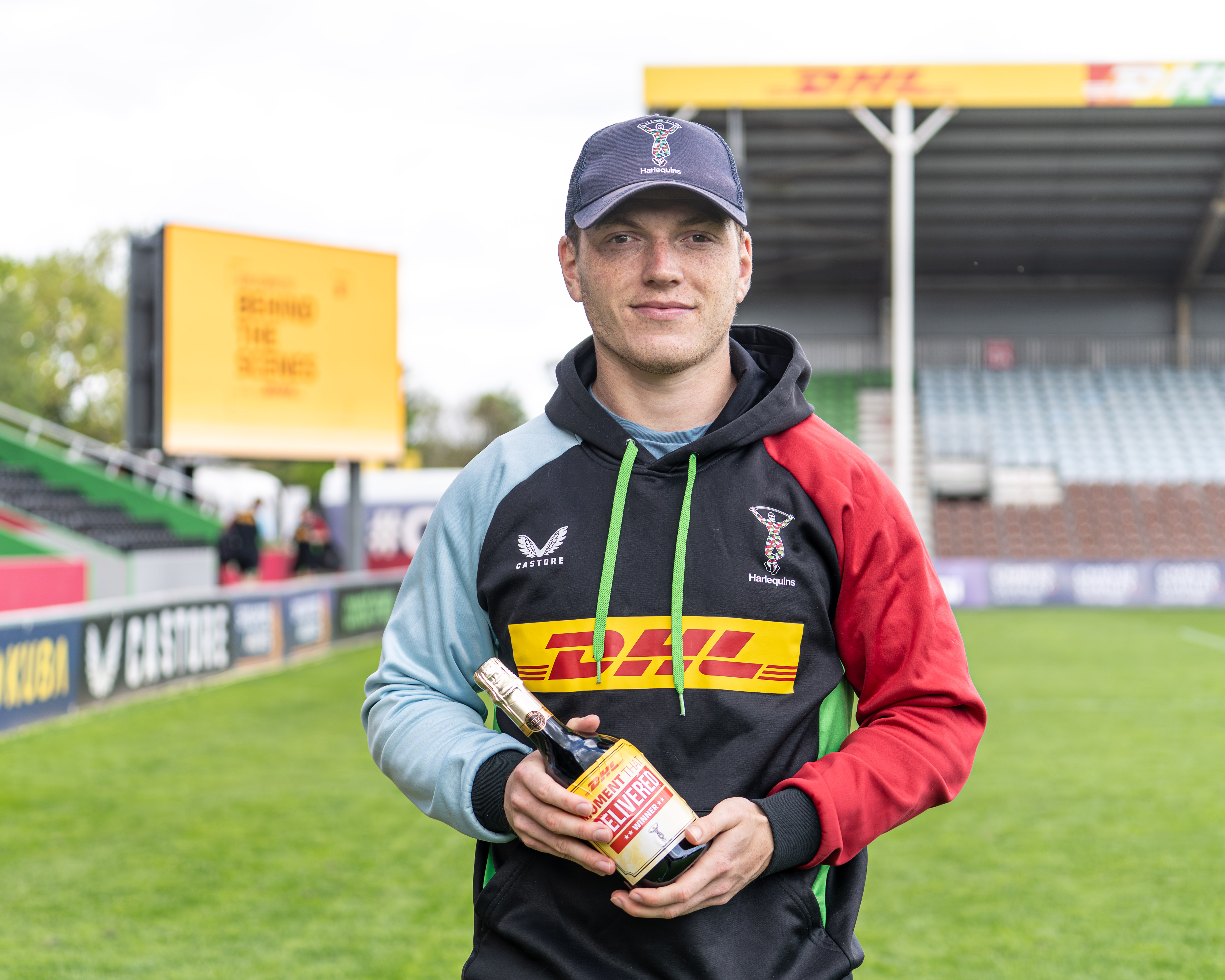 Will Porter awarded DHL Moment That Delivered for March | Harlequins FC