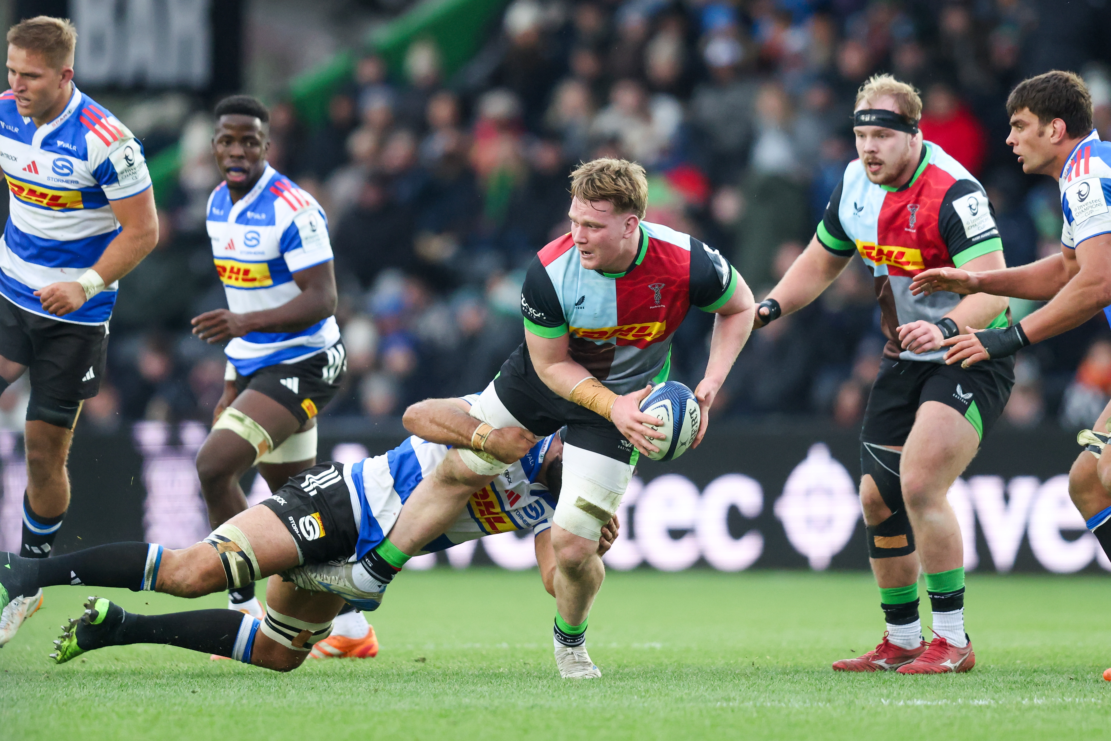 Elliot Williams on his Champions Cup debut | Harlequins FC