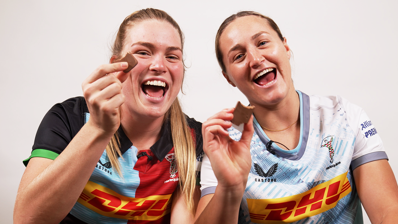 Home and Away snacks with Bella McKenzie and Kaitlan Leaney | Harlequins FC