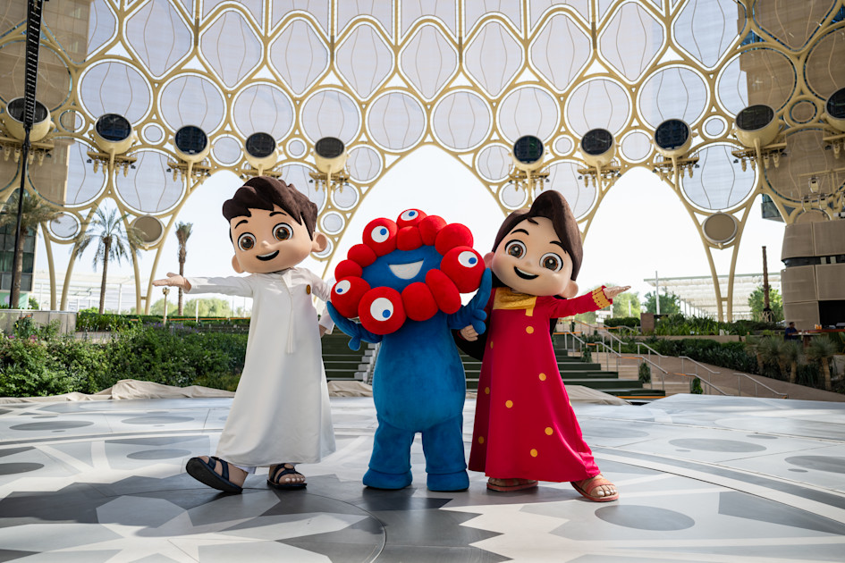 Expo City Dubai welcomes Expo 2025 Osaka mascot Miyako Miyako
