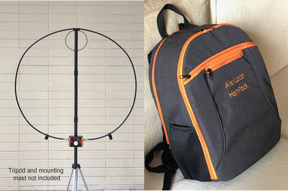 AlexLoop HAMPACK AlexLoop HamPack Portable Magnetic Loop Antenna System | DX Engineering