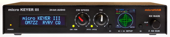 MicroHAM MK-3 microHAM micro KEYER III Digital Mode and Radio Control ...