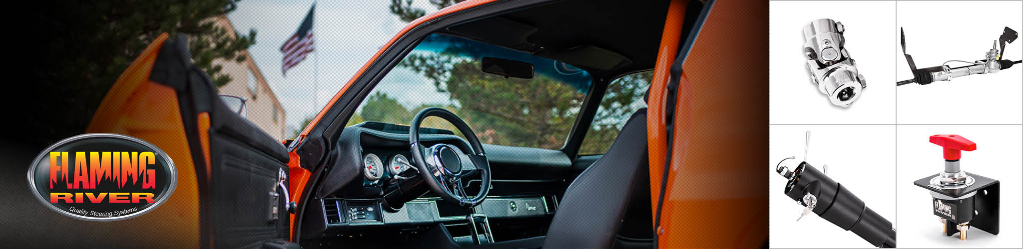 Flaming River Steering Columns & More at Summit Racing