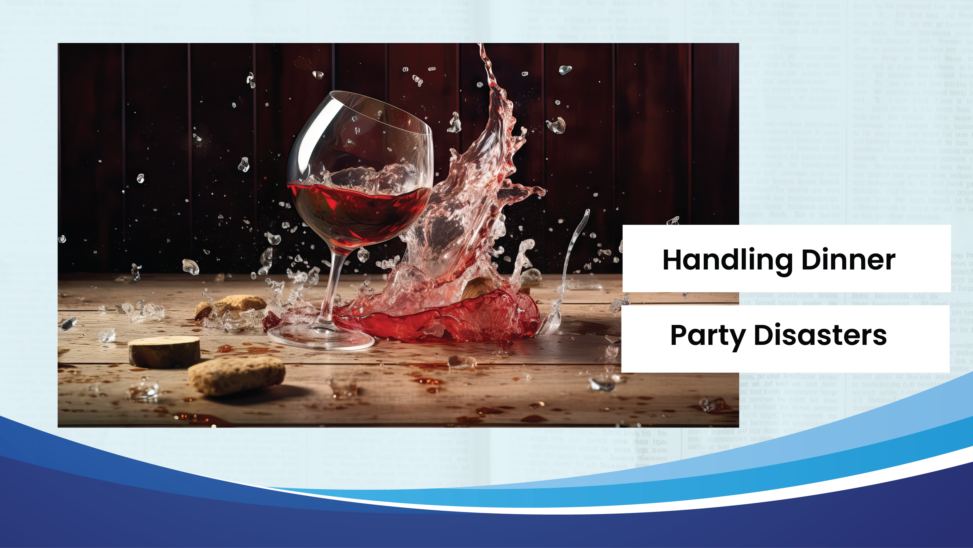 Lesson 5: Handling Dinner Party Disasters | タビスタ