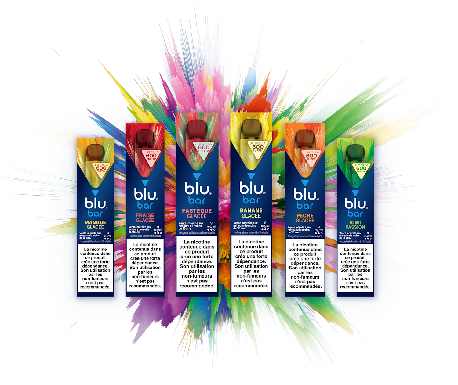 Packs de 10 - Blu 2.0 & Blu Bar