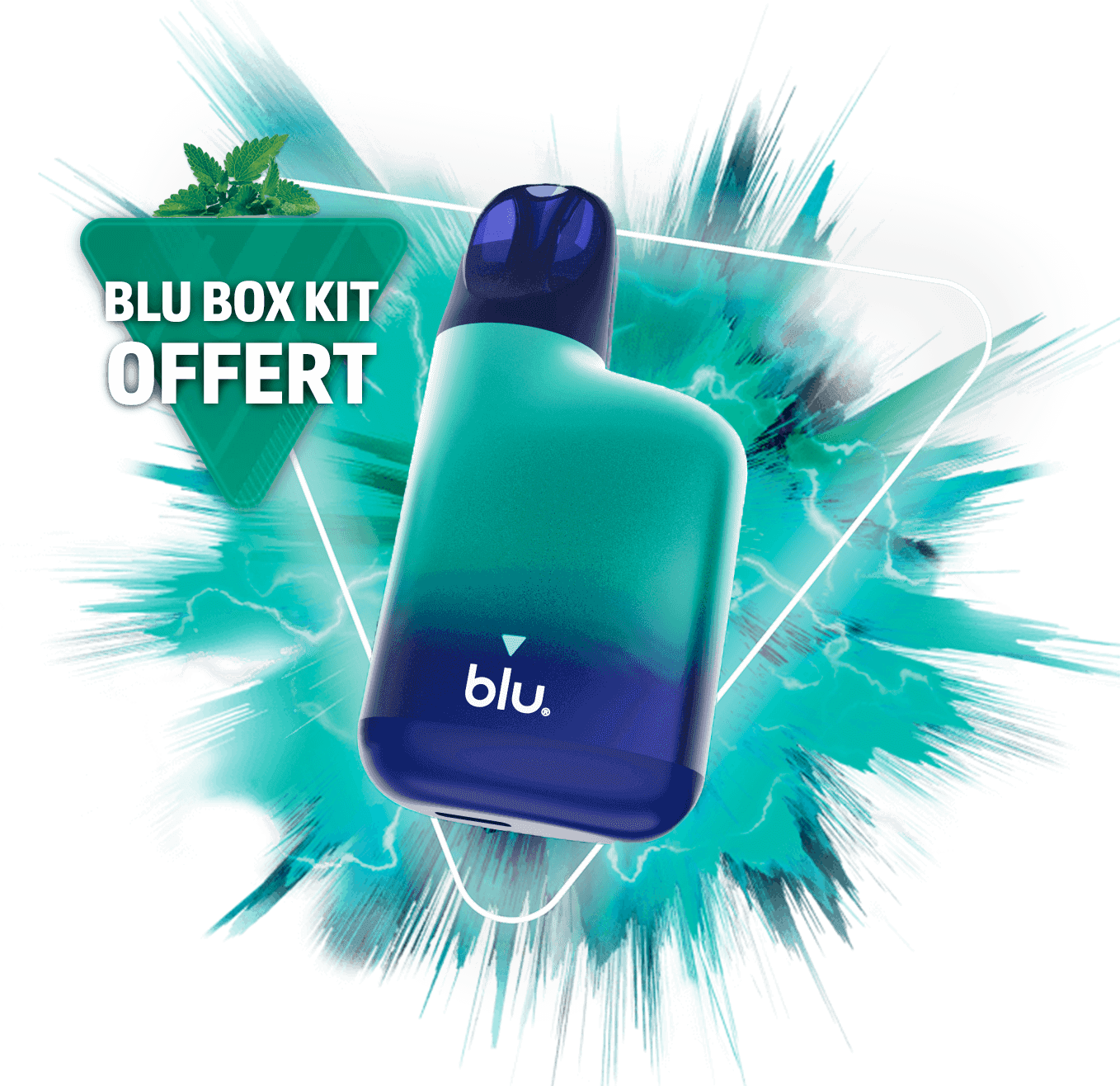 Blu 2.0 - E-cigarette rechargeable et capsules e-liquide