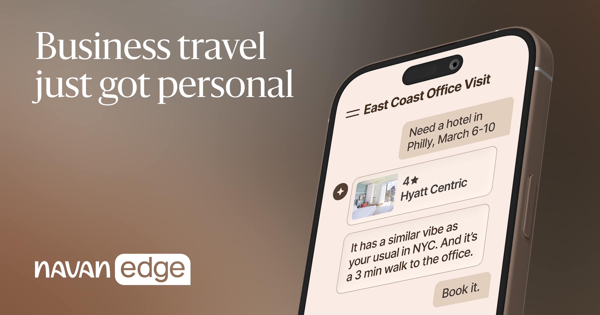 Navan Edge | The Personal Assistant for Business Travel