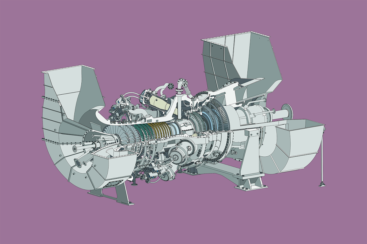 L30A Highly Efficient Gas Turbine L30A Featuring Hydrogen Combustion ...