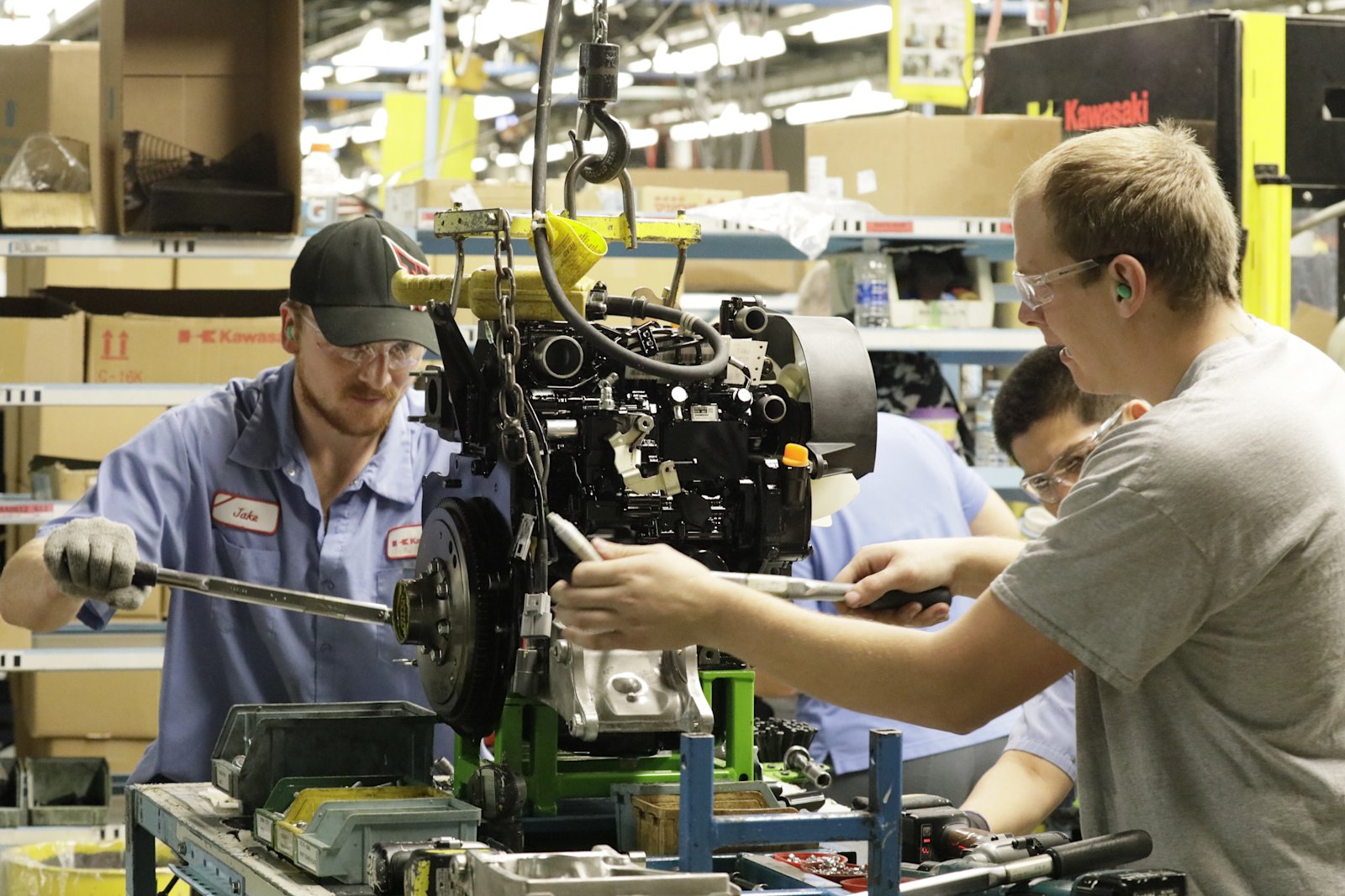 Japanese and American manufacturing fused: Kawasaki Production System ...