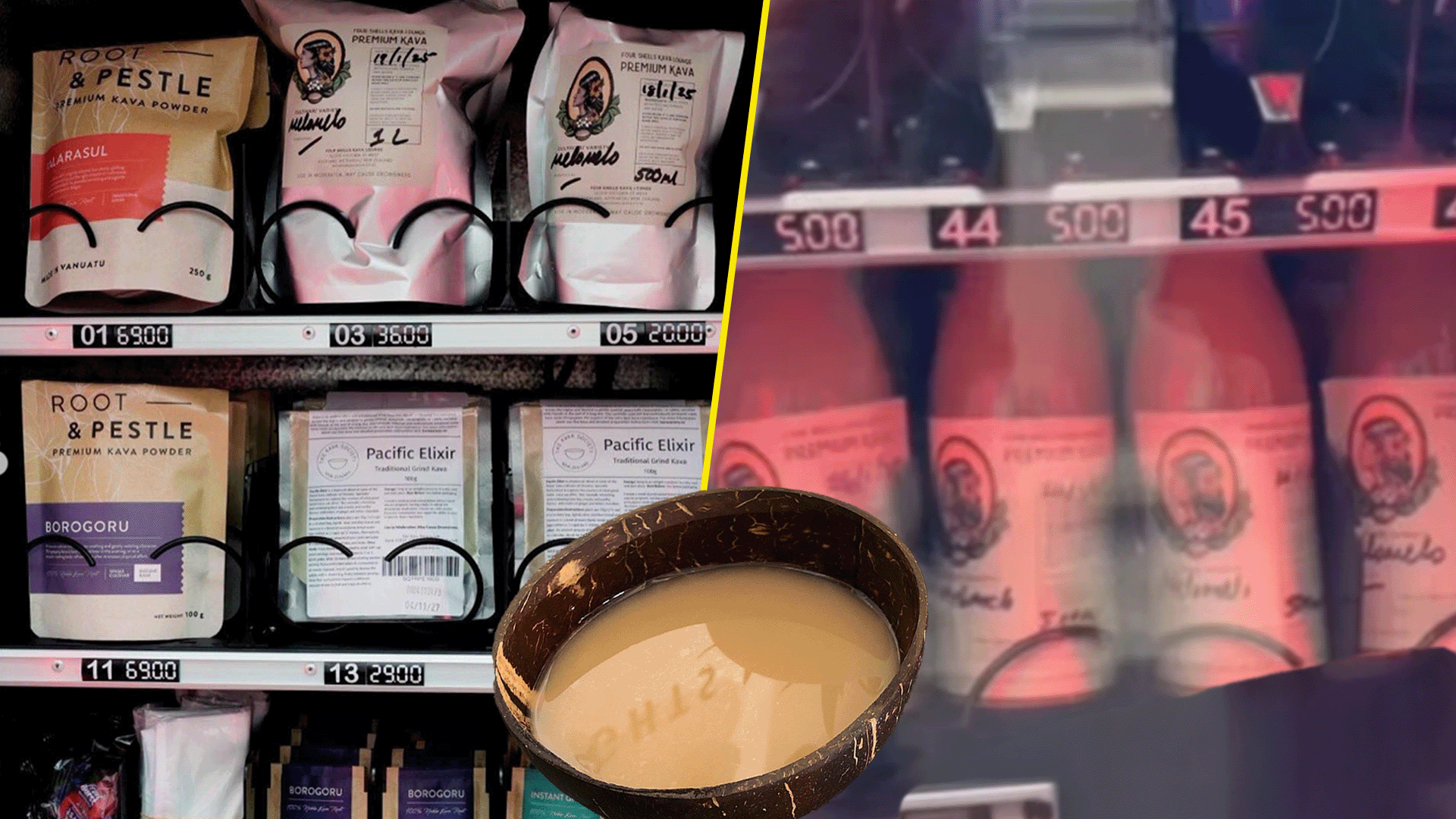 You can now buy kava at vending machines | rova