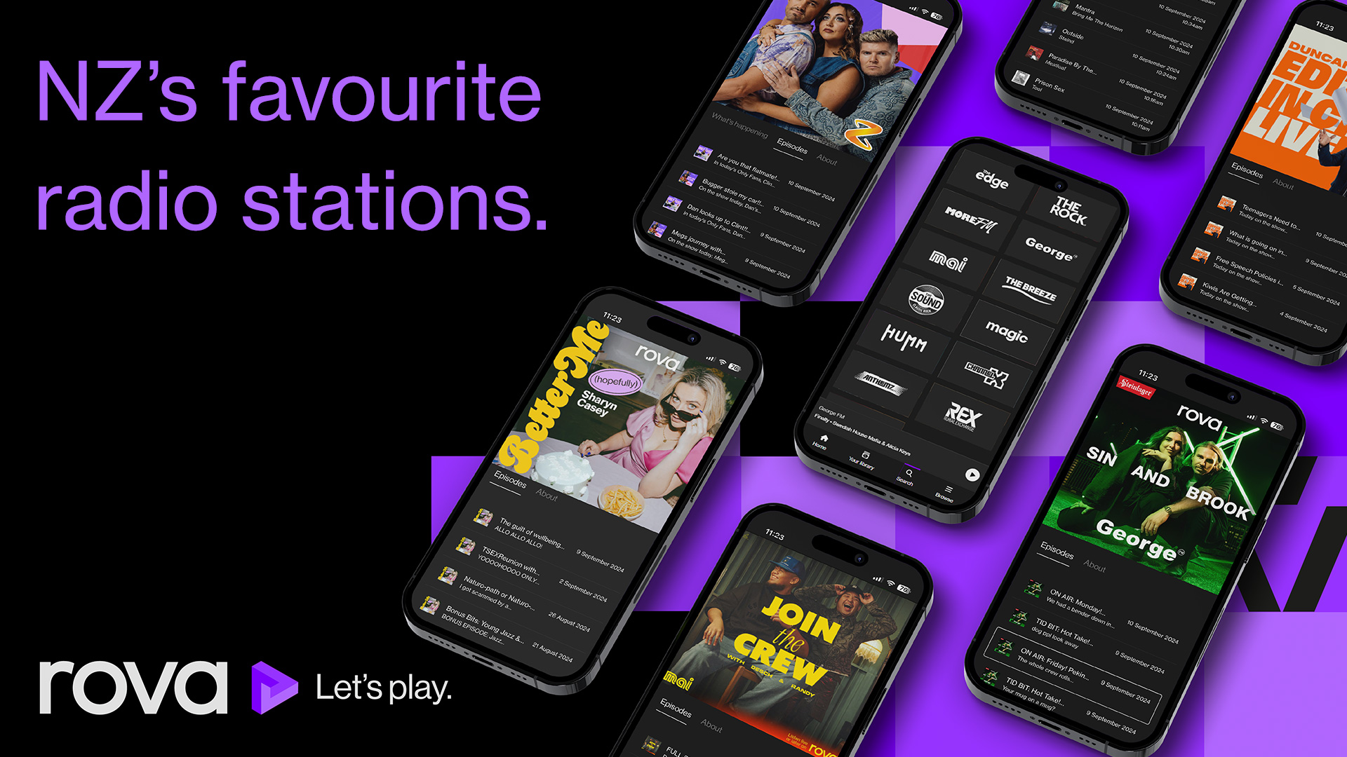 Stream your favourite NZ radio stations | rova