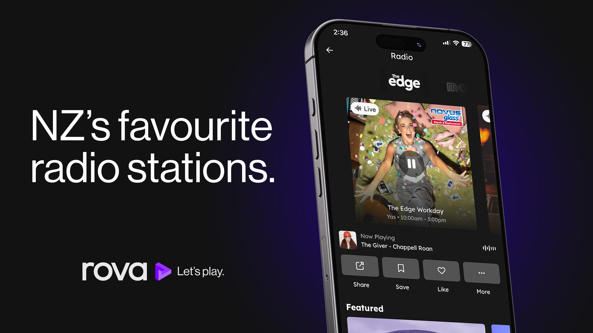 Stream your favourite NZ radio stations | rova