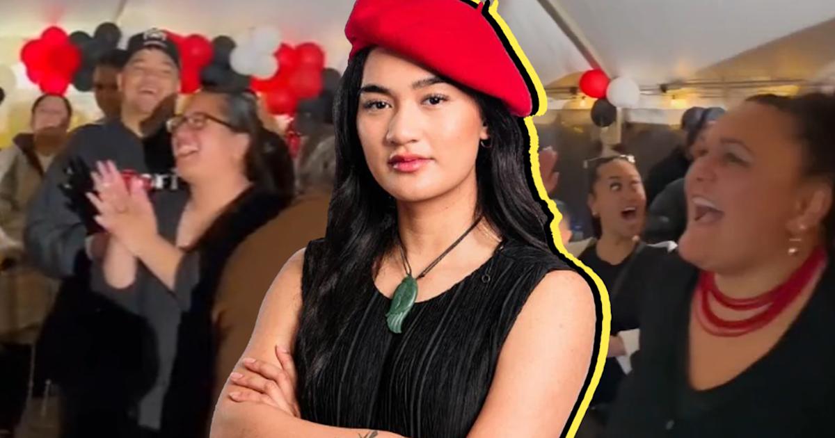 WATCH: The vibes after Hana-Rawhiti Maipi-Clarke became NZ's youngest ... WATCH: The vibes after Hana-Rawhiti Maipi-Clarke became NZ's youngest ...