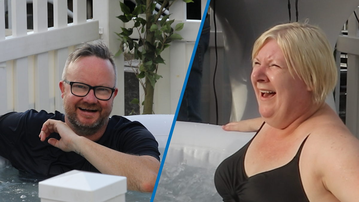 Watch Jay-Jay and Flynny LIVE from an inflatable spa | Articles | rova