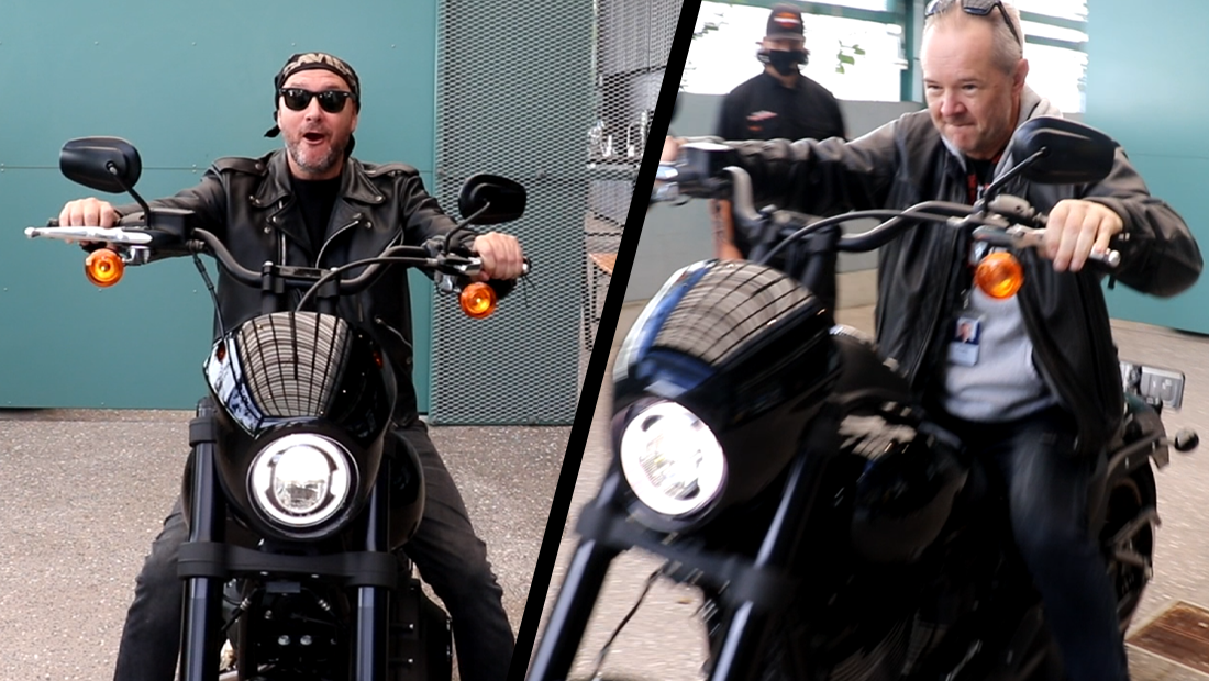 Bryce takes a look at a Harley and Rog went absolutely rogue with it ...