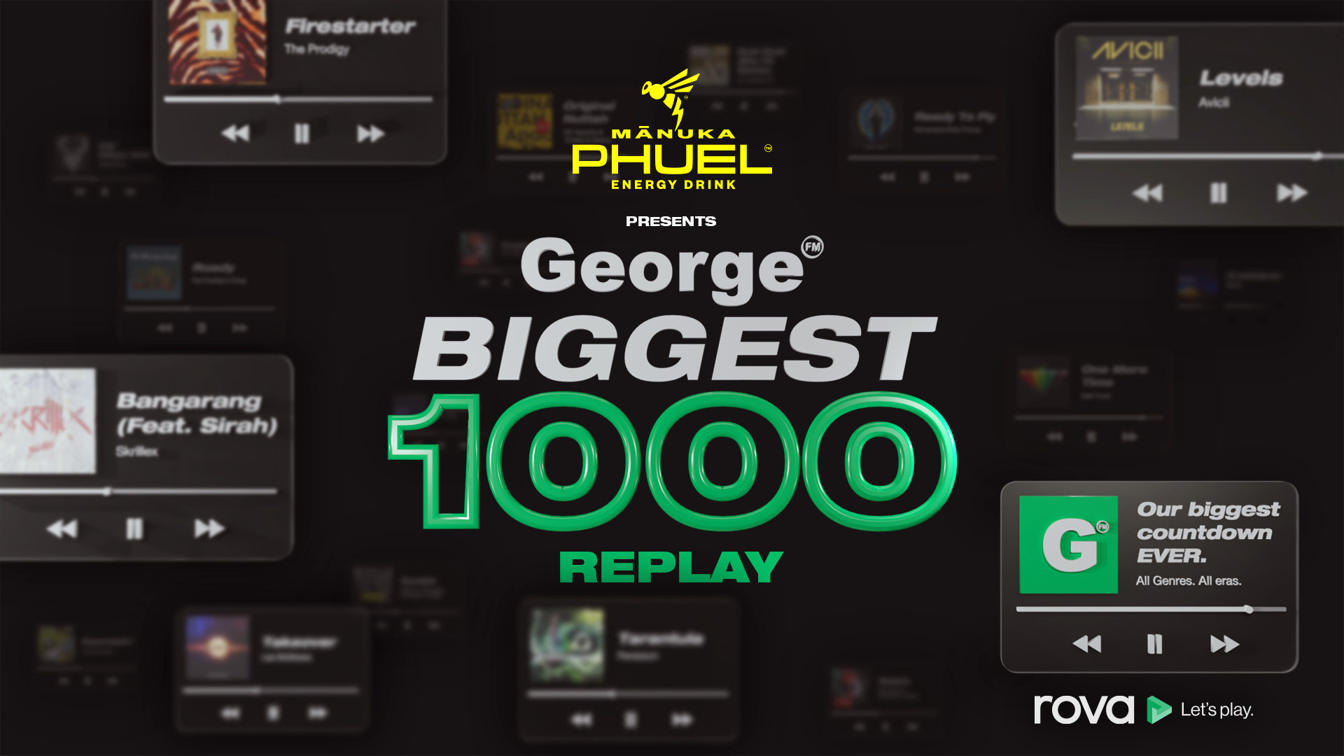 Biggest 1000 Replay | Playlists | rova