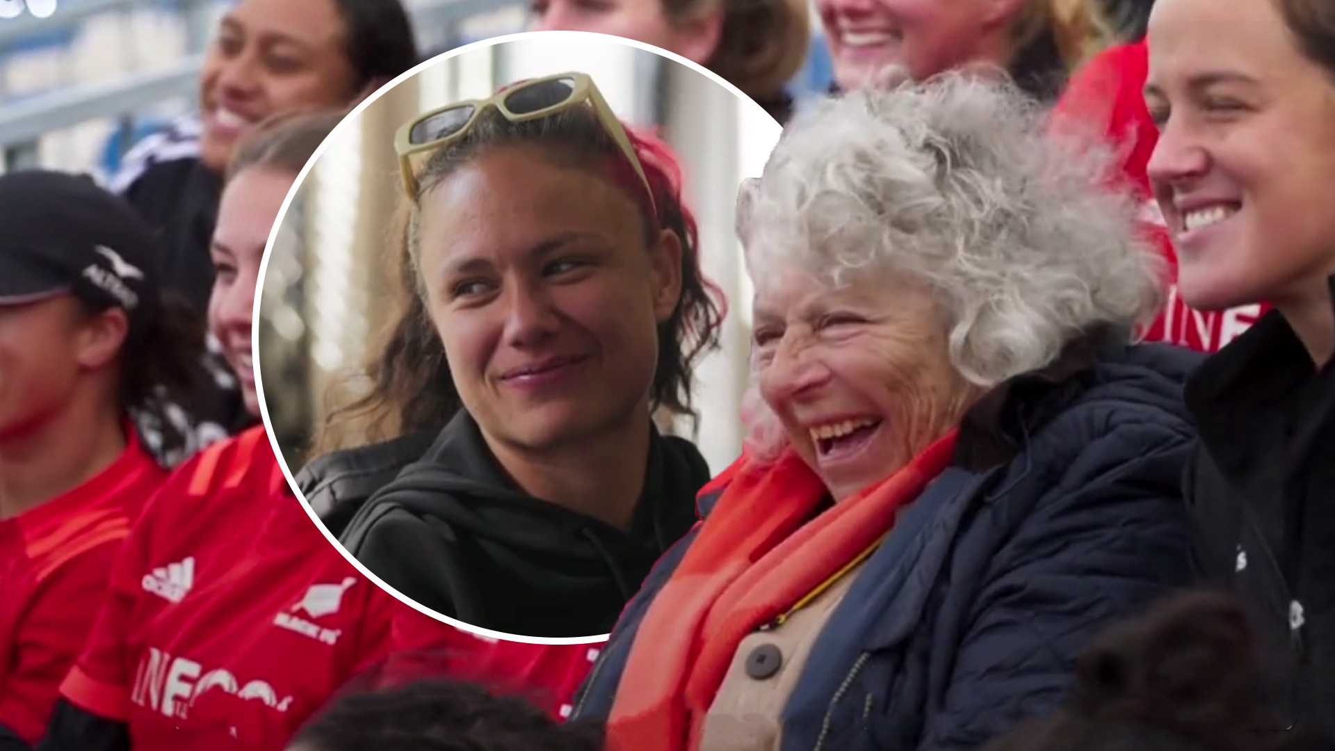 Watch Ruby Tui convert Miriam Margolyes from rugby-hater to Black Ferns ...