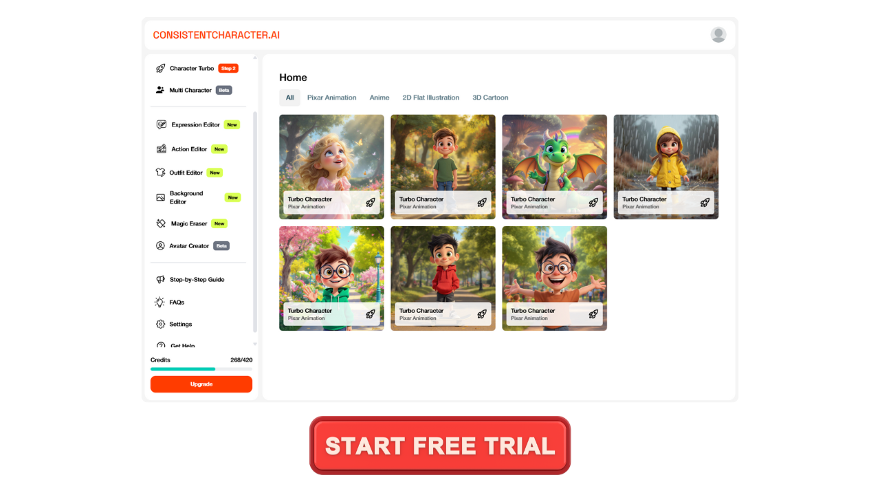 AI Cartoon Generator | Consistent Character AI | AI Cartoon