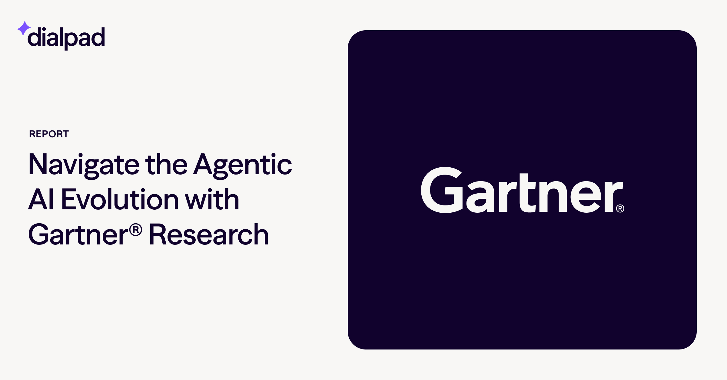 Gartner report: Agentic AI in customer service | Dialpad