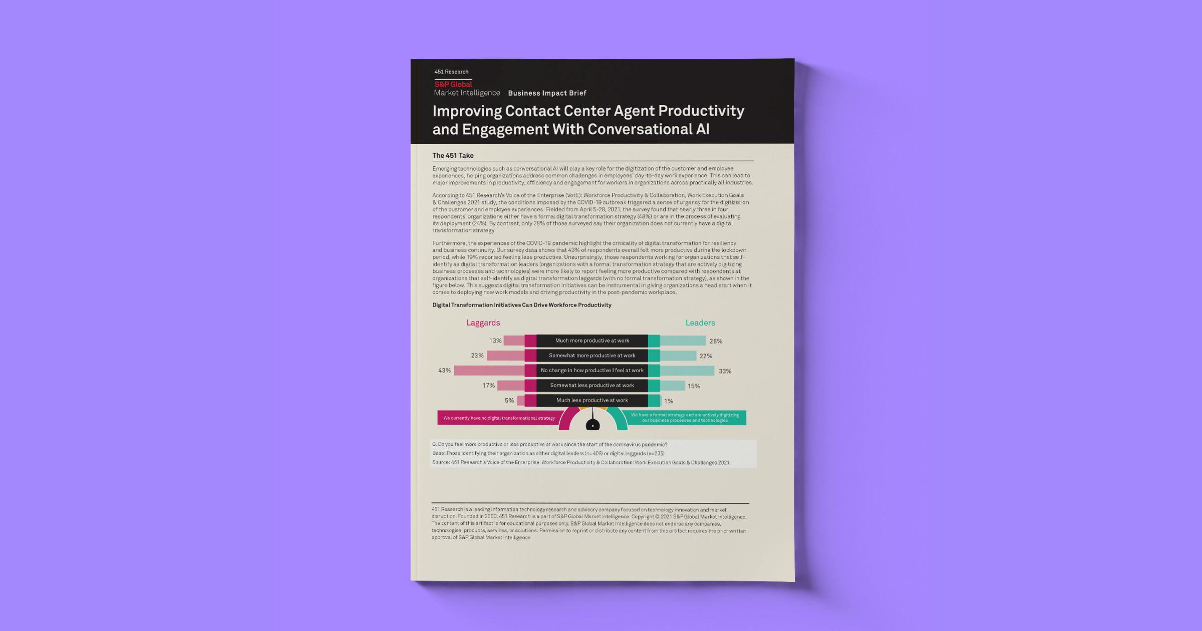 451 Research: How AI Can Help Tackle Contact Centre Challenges | Dialpad