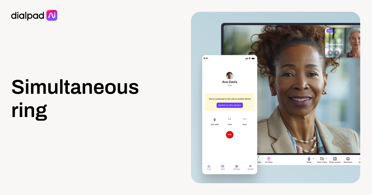 Simultaneous Ring: Never Miss a Business Call | Dialpad