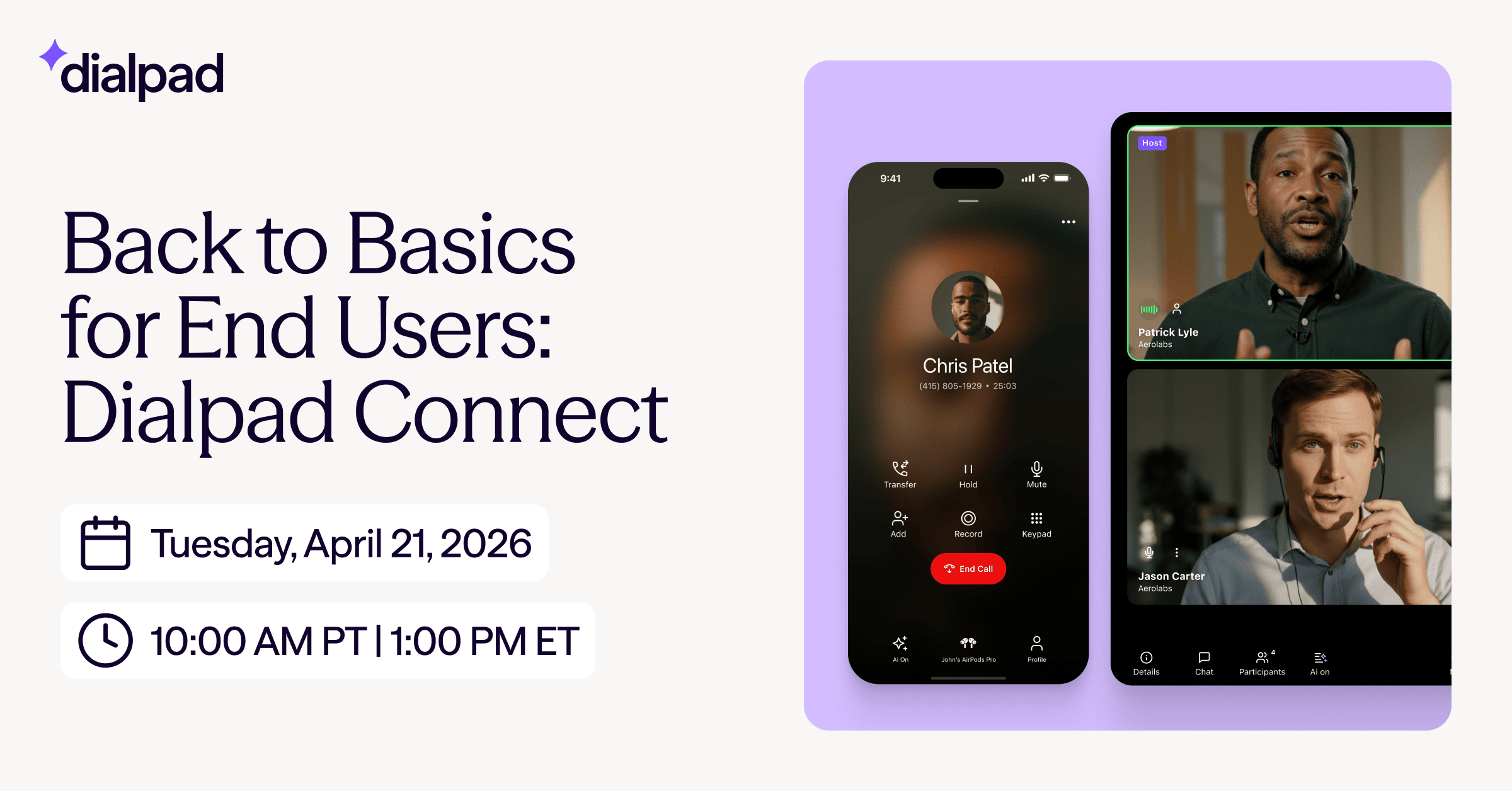 Back to Basics for End Users: Dialpad Connect | Dialpad