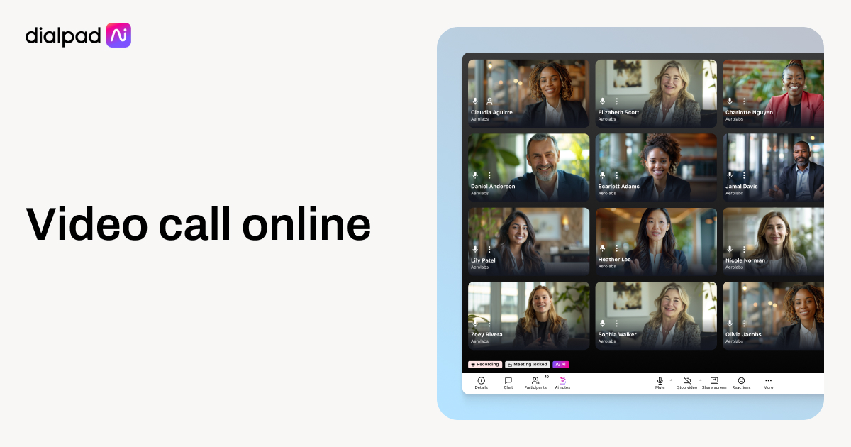 Dialpad | Online Video Call App for Businesses: Use It for FREE