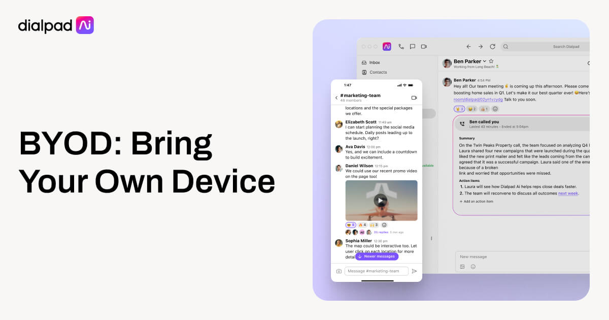 BYOD: Bring Your Own Device with Dialpad | Dialpad