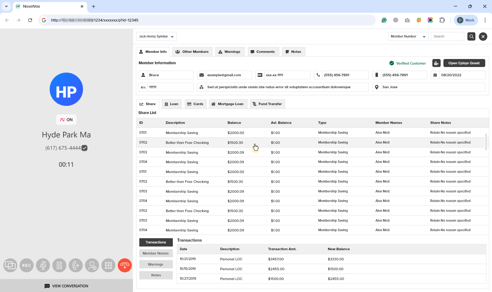 Dialpad + Symitar | Dialpad