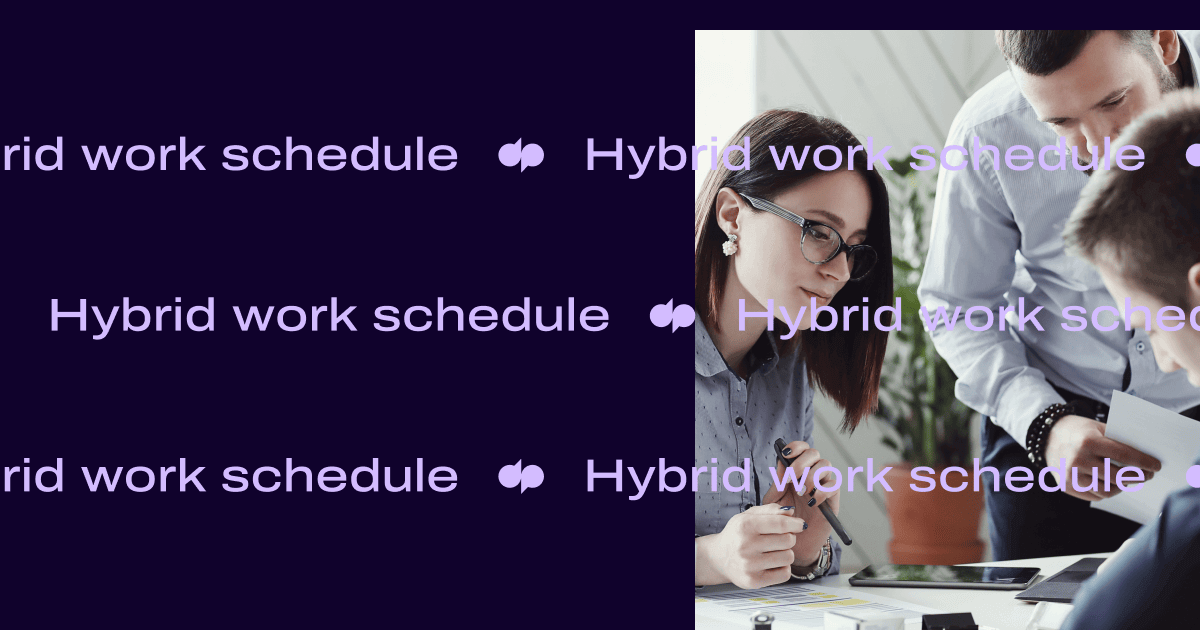 How to Create a Hybrid Work Schedule Everyone Likes | Dialpad