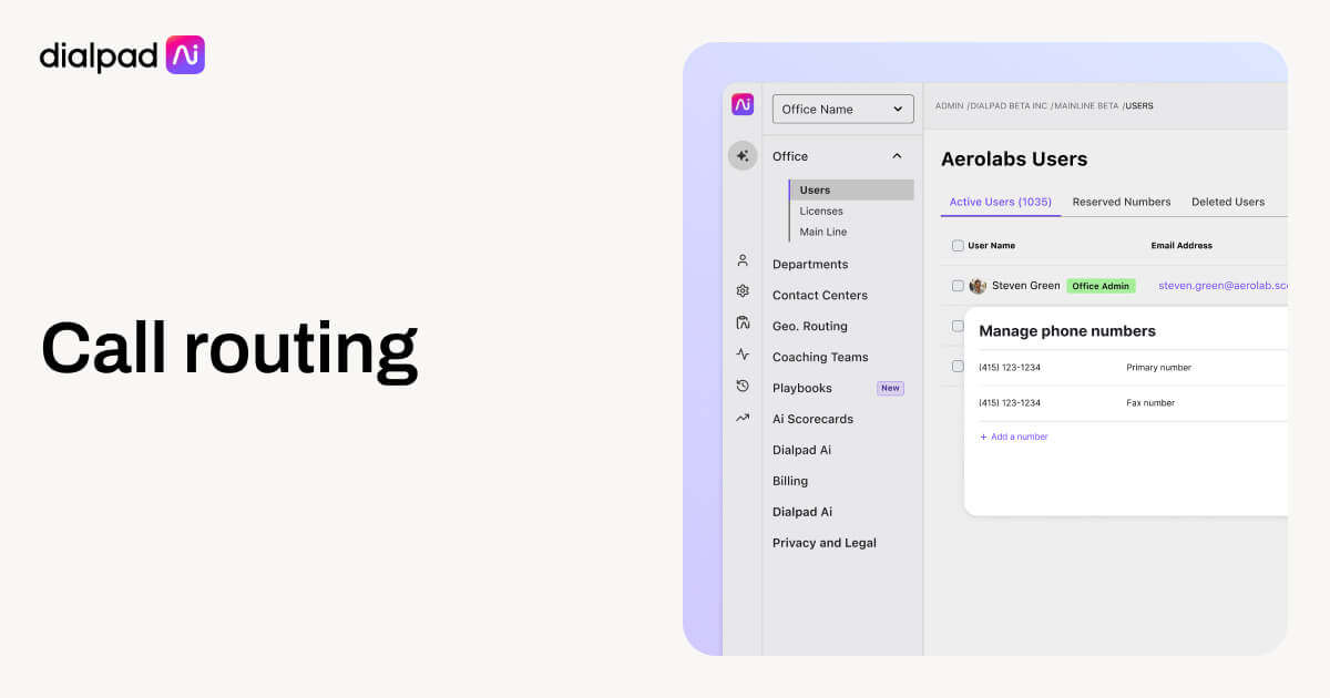 Call Routing: What it is, How it Works, Benefits + More | Dialpad