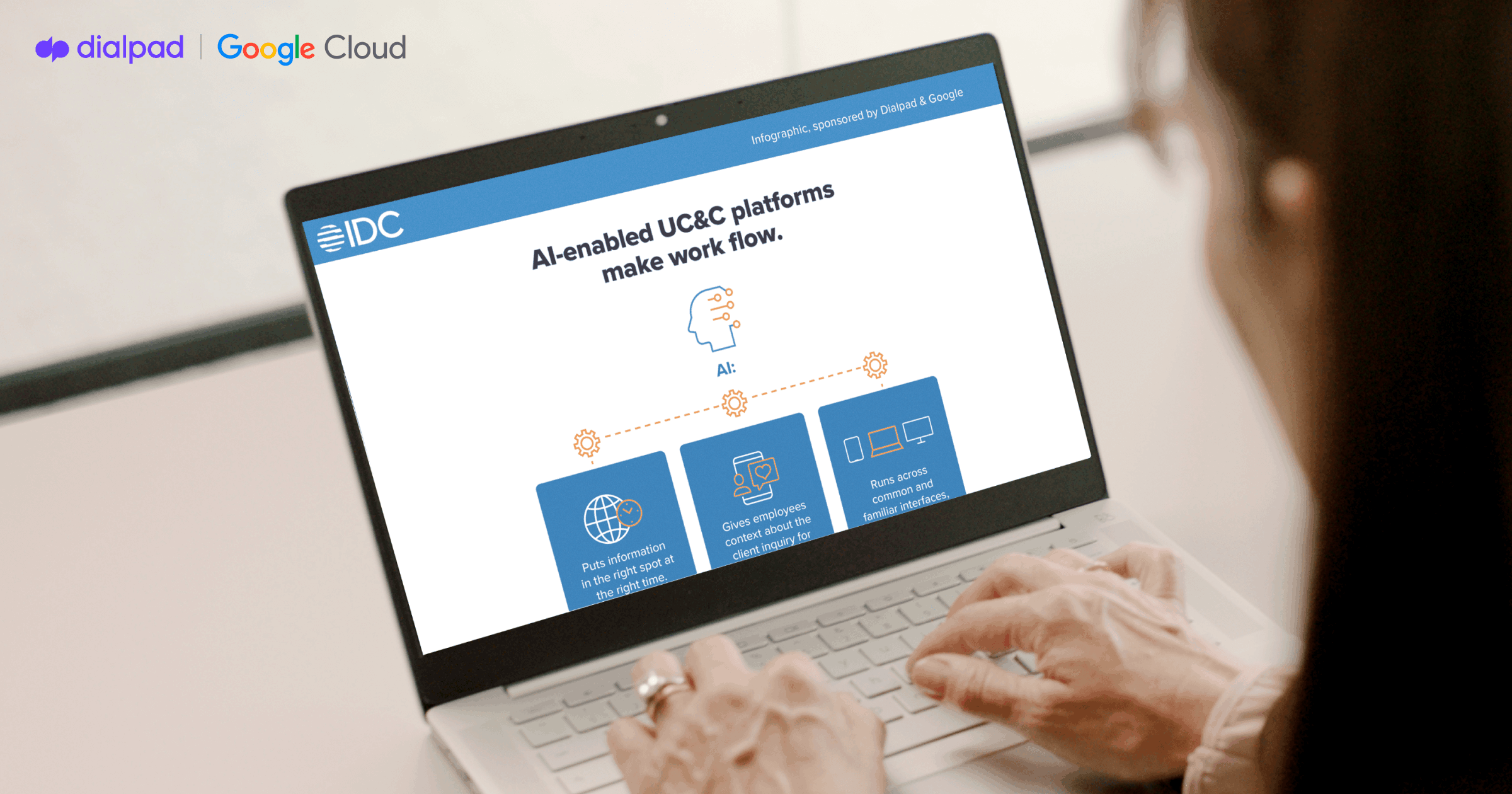 IDC Infographic: Adding AI-based collaboration to CX + E | Dialpad