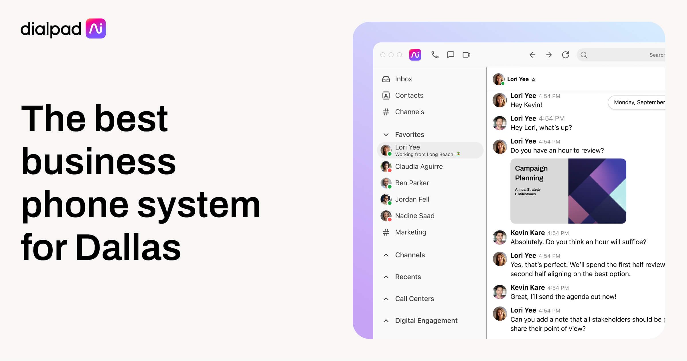 The Best Cloud Business Phone System for Dallas | Dialpad