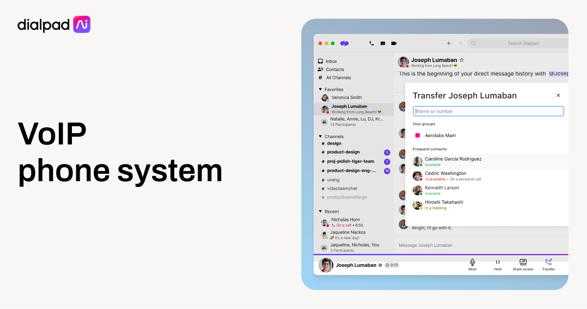 VoIP Phone System for Businesses | Free Trial | Dialpad