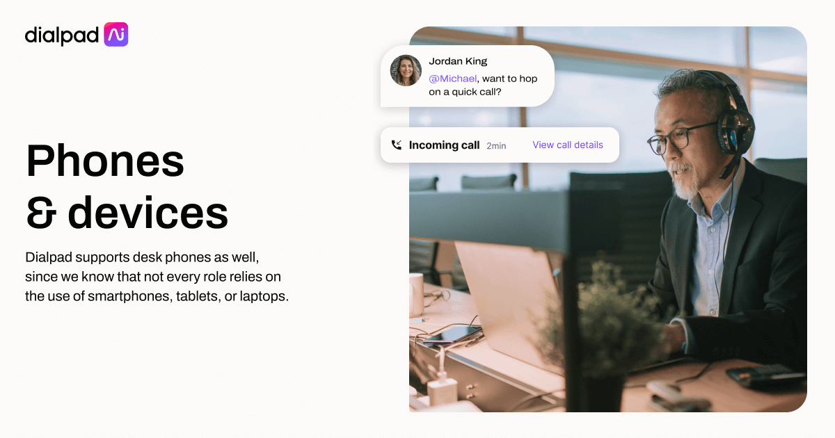 Desk Phones, VoIP Office Phones, and Headsets | Dialpad