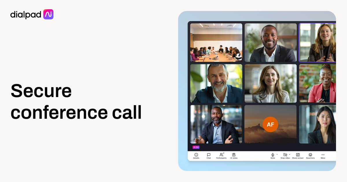 Secure Conference Call and Online Meetings | Dialpad