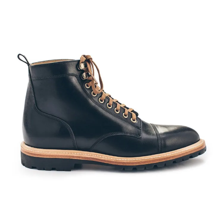 The Best Handmade Cap Toe Men's Motorcycle Boot | Field Mag