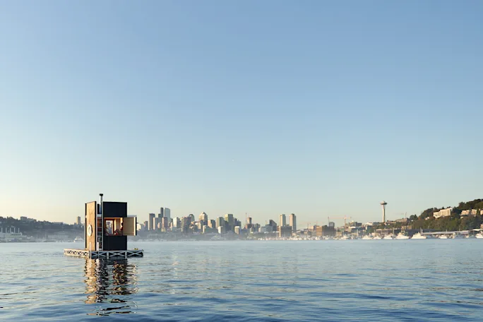 A Floating Sauna Is Seattle's Best Swimming Spot | Field Mag