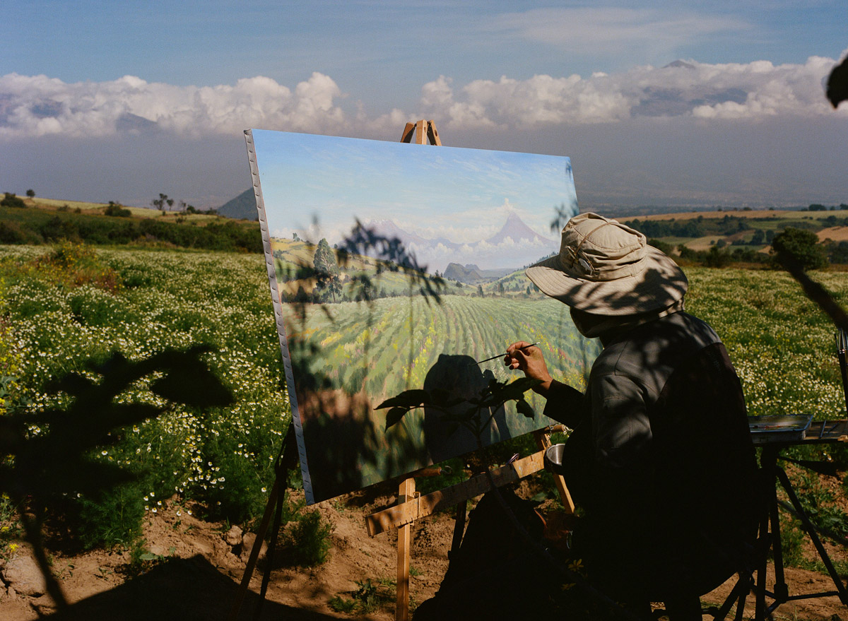Q&A Plein Air Painter Jorge Obregón & Mexico's Volcanos | Field Mag