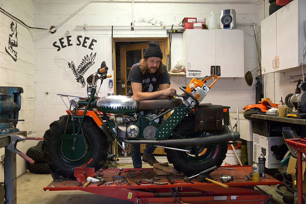 Custom Rokon Trail-Breaker Minibike by See See Moto | Field Mag