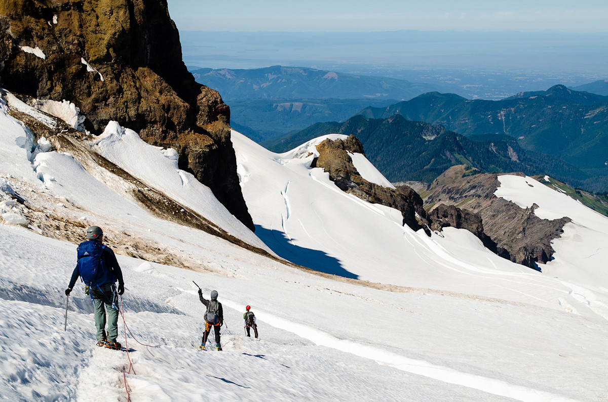 How to Climb Mount Baker - Climbing Mount Baker During Solar Eclipse ...