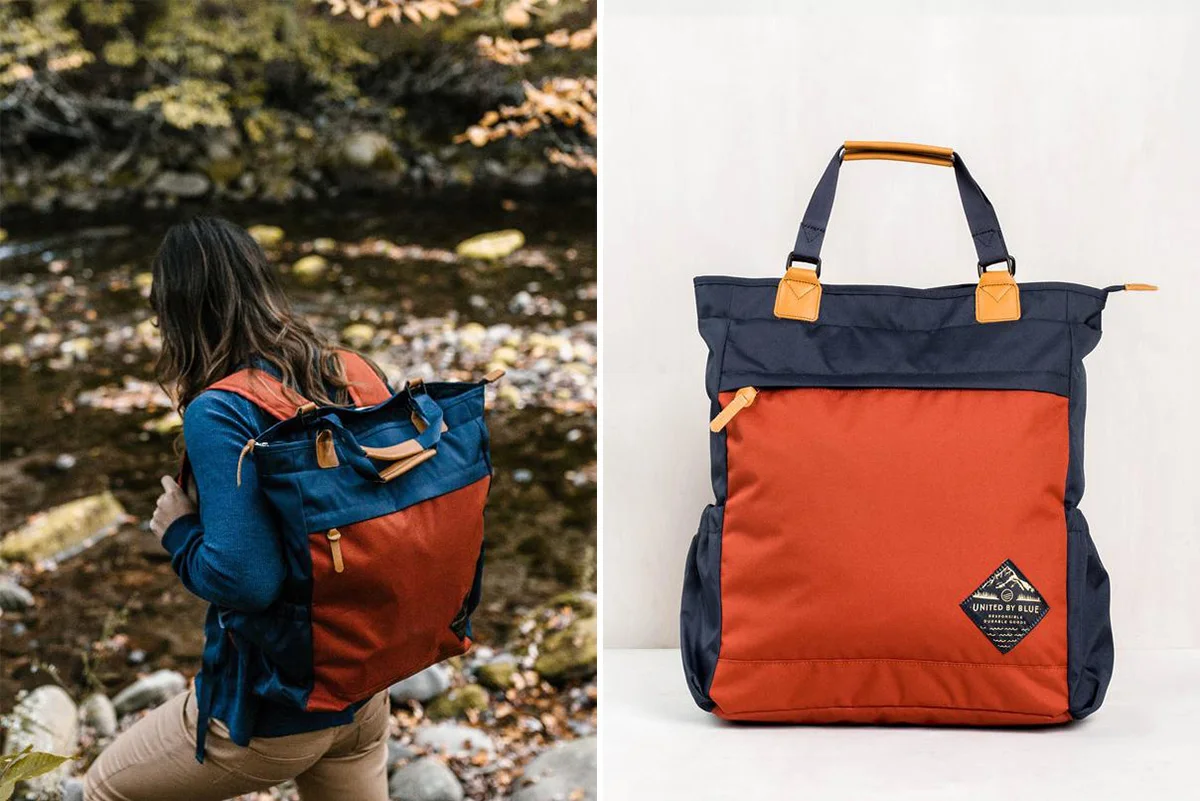 This Tote Converts Into a Backpack - United By Blue Best Unisex ...