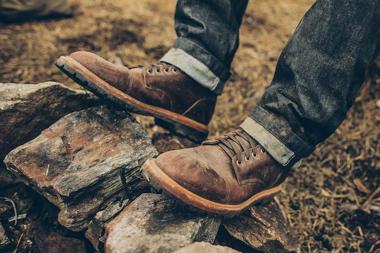 The Best Handmade Cap Toe Men's Motorcycle Boot | Field Mag