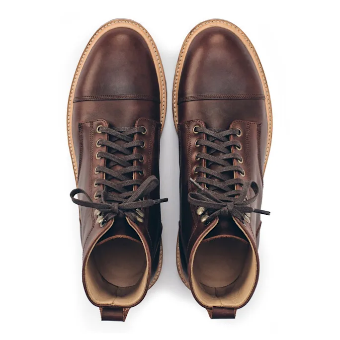 The Best Handmade Cap Toe Men's Motorcycle Boot | Field Mag