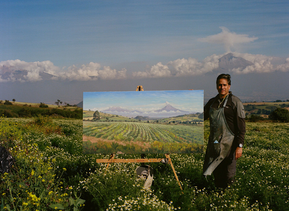 Q&A Plein Air Painter Jorge Obregón & Mexico's Volcanos | Field Mag