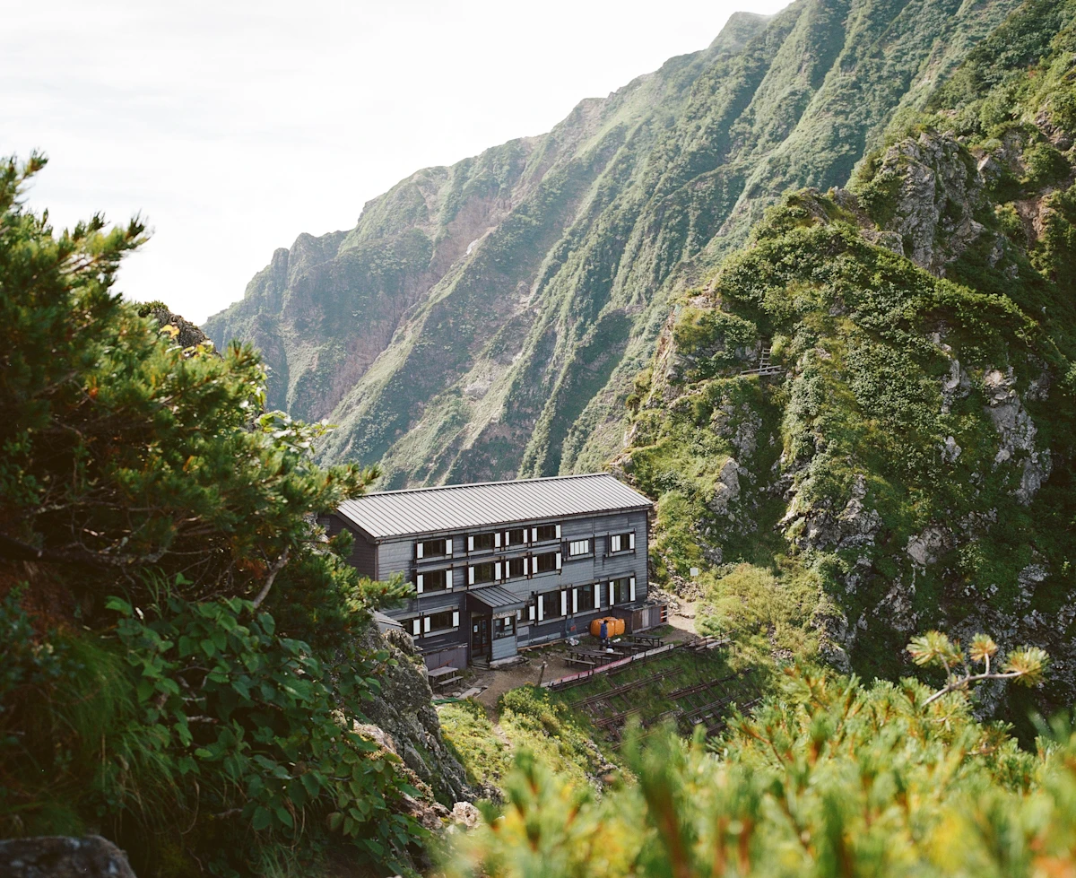 Japanese Hillside Huts